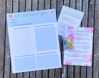 Night Before School Confetti - Etsy