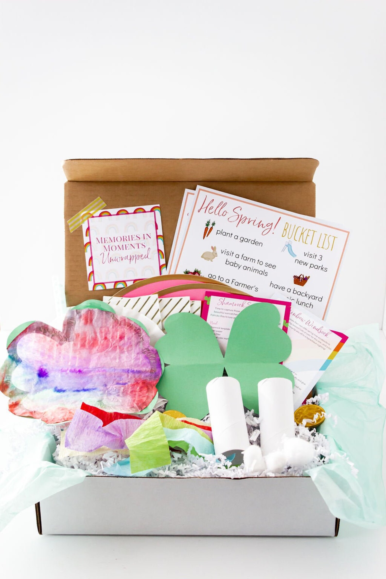 Rainbow Kids Craft Box, Kids Activity Box, Kids Subscription Box ...