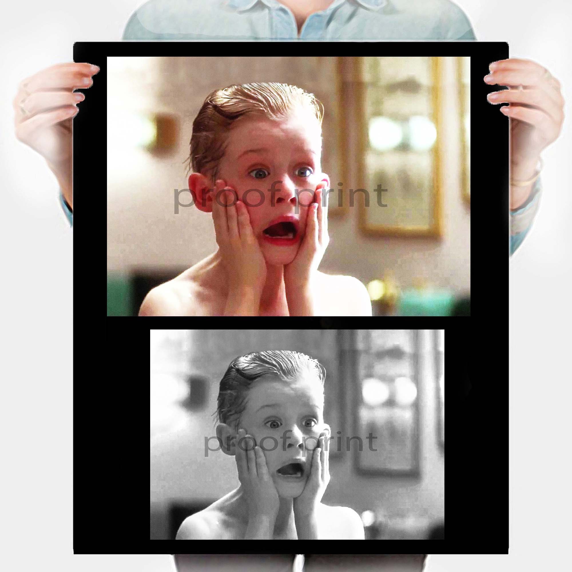 Home Alone Movie Print Kevin Mccallister After Shave Funny Bathroom ...