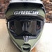 Motocross Helmet Custom Decal Set | Easy to Apply Vinyl Stickers ...