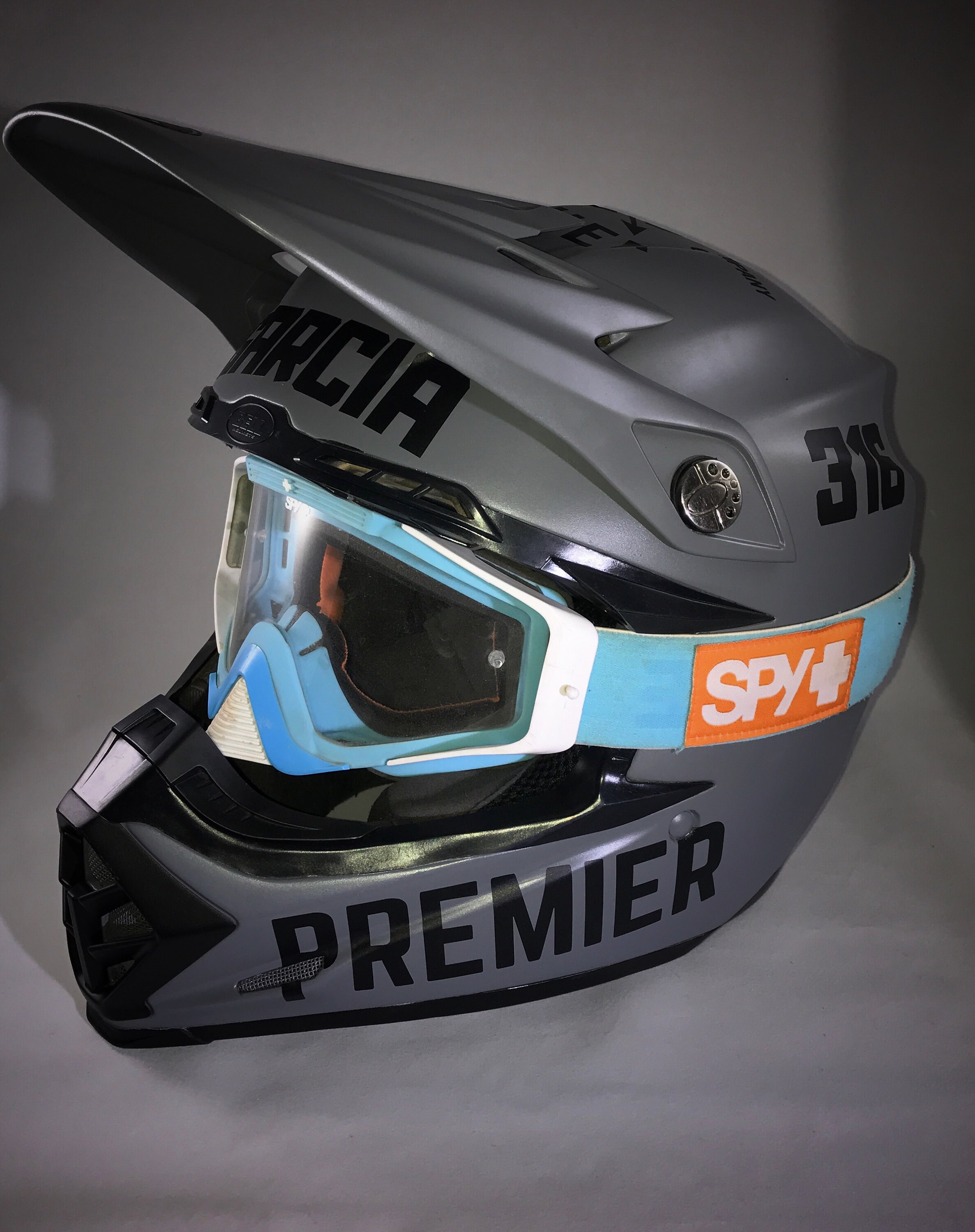 Set of Custom Motorcycle Helmet Decals Motocross Dirt Bike Off-road ...