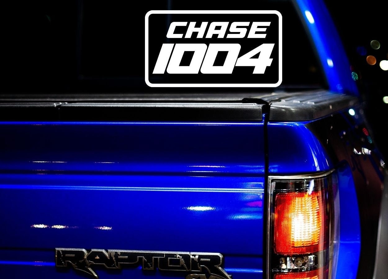 Set of 2 Custom Race Car Decals for Baja Chase Truck Trailer Buggy RZR ...