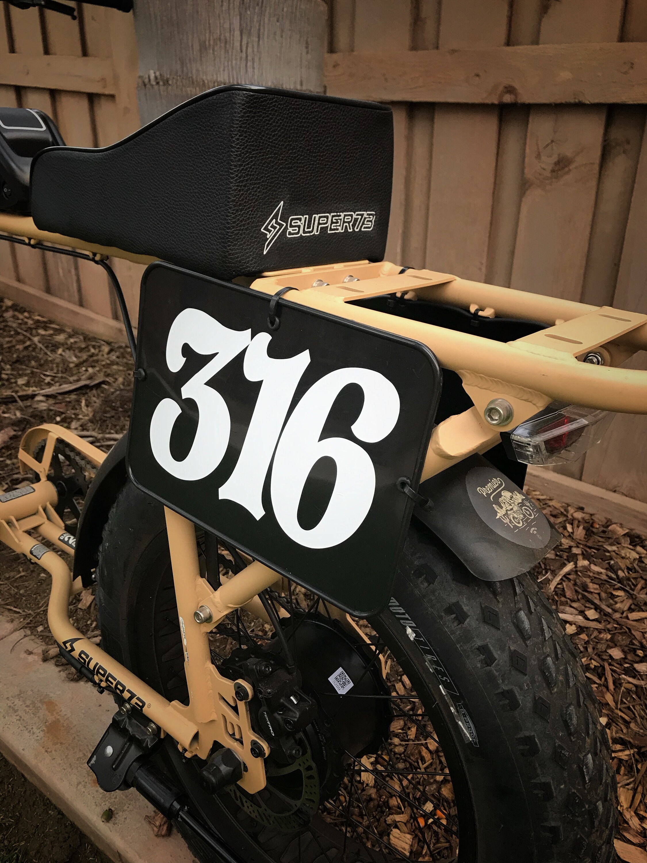 Custom Retro Style Motorcycle Stickers for Number Plates Vinyl Die Cut ...