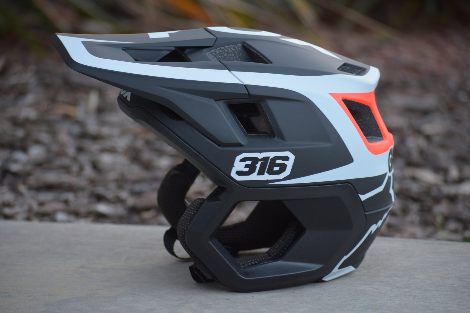 Mountain Bike Helmet Decal Kit | Custom Made | Choose Name and Number ...