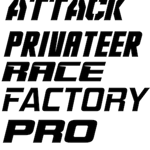 Motorcycle Helmet Decals Retro Font Stripes Dirt Bike Motocross Custom ...