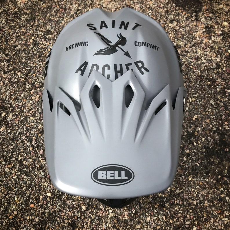 Set of Custom Motorcycle Helmet Decals Motocross Dirt Bike Off-road ...