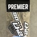 Mountain Bike Helmet Decal Kit | Custom Made | Choose Name and Number ...
