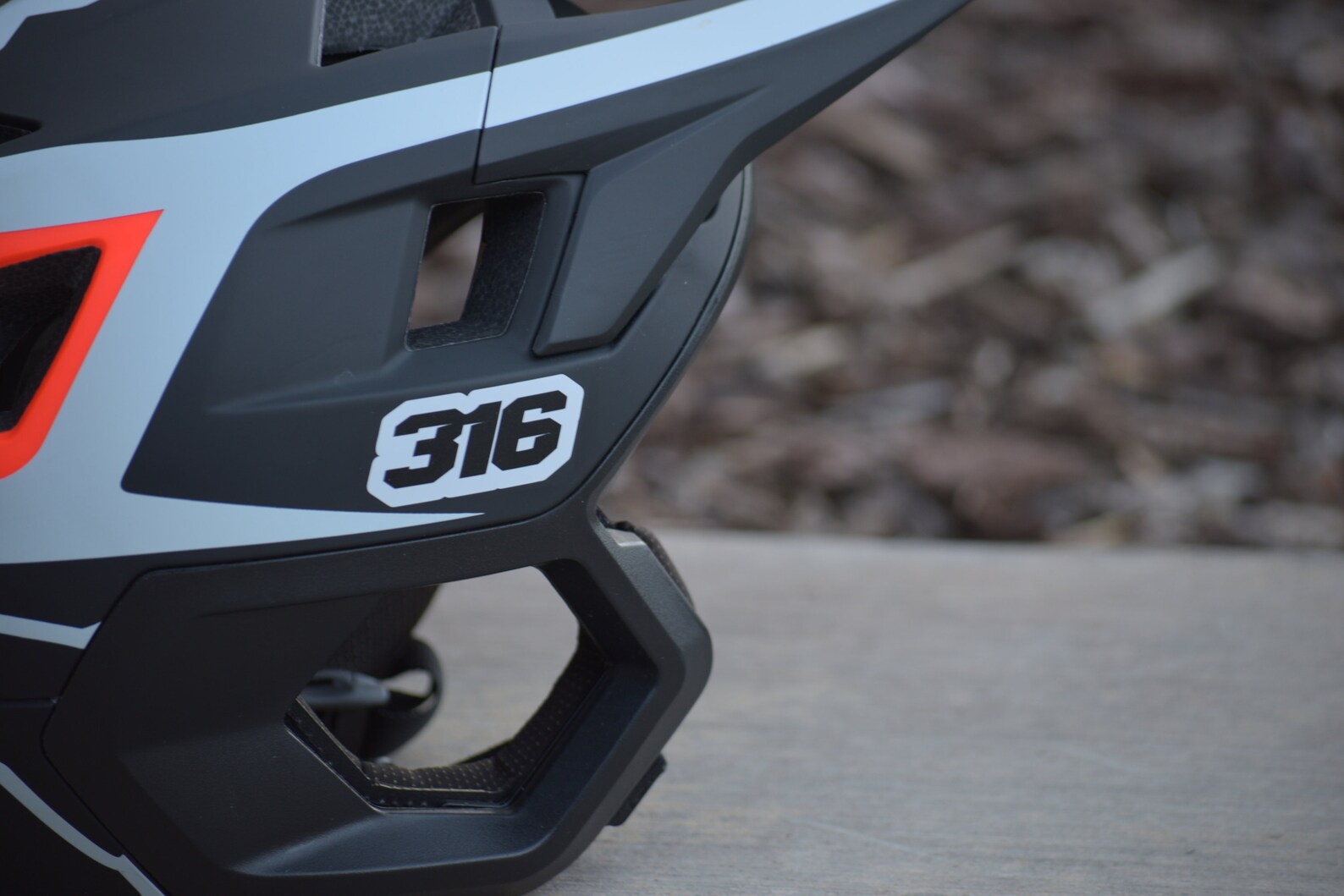 Mountain Bike Helmet Decal Kit | Custom Made | Choose Name and Number ...