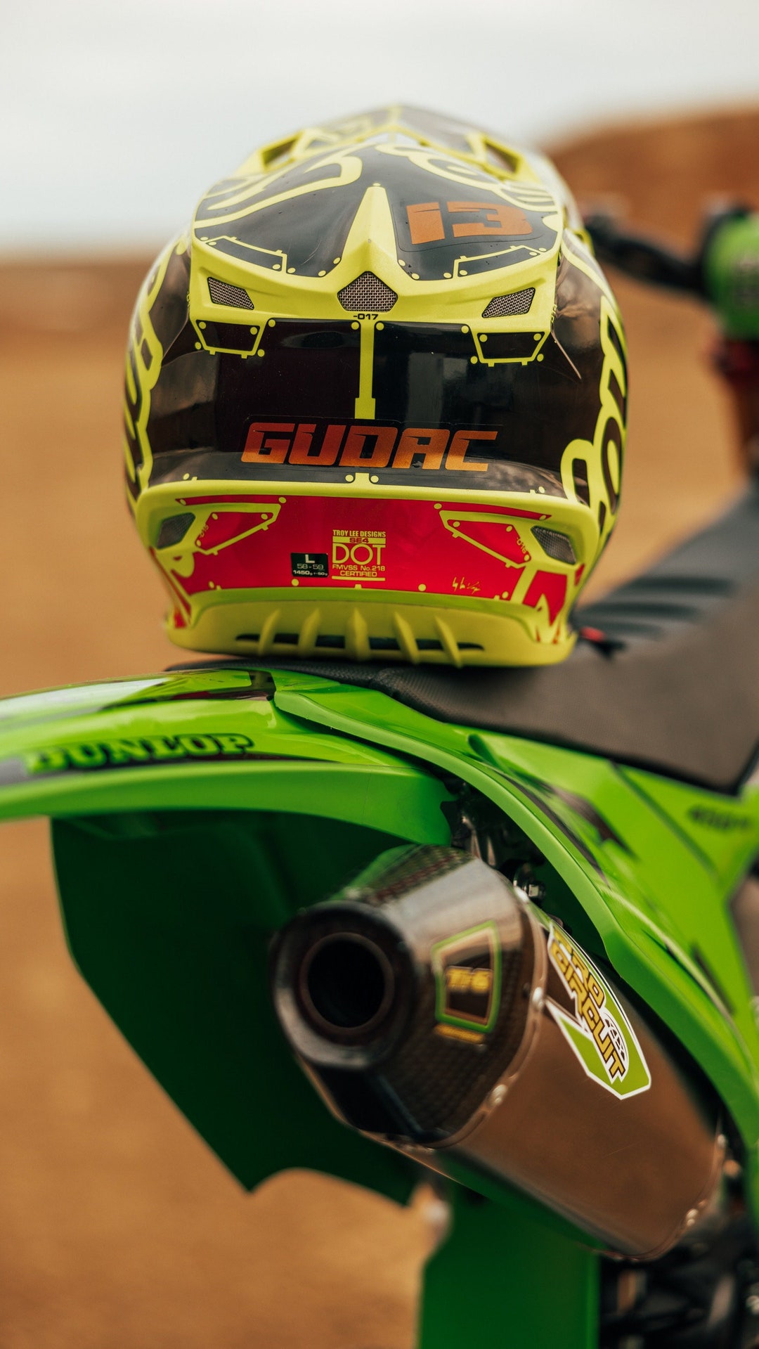 Custom Name and Number Vinyl Decal Set | Motocross, Mountain Bike, UTV ...