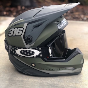 Racing Helmet Id Decals - Etsy