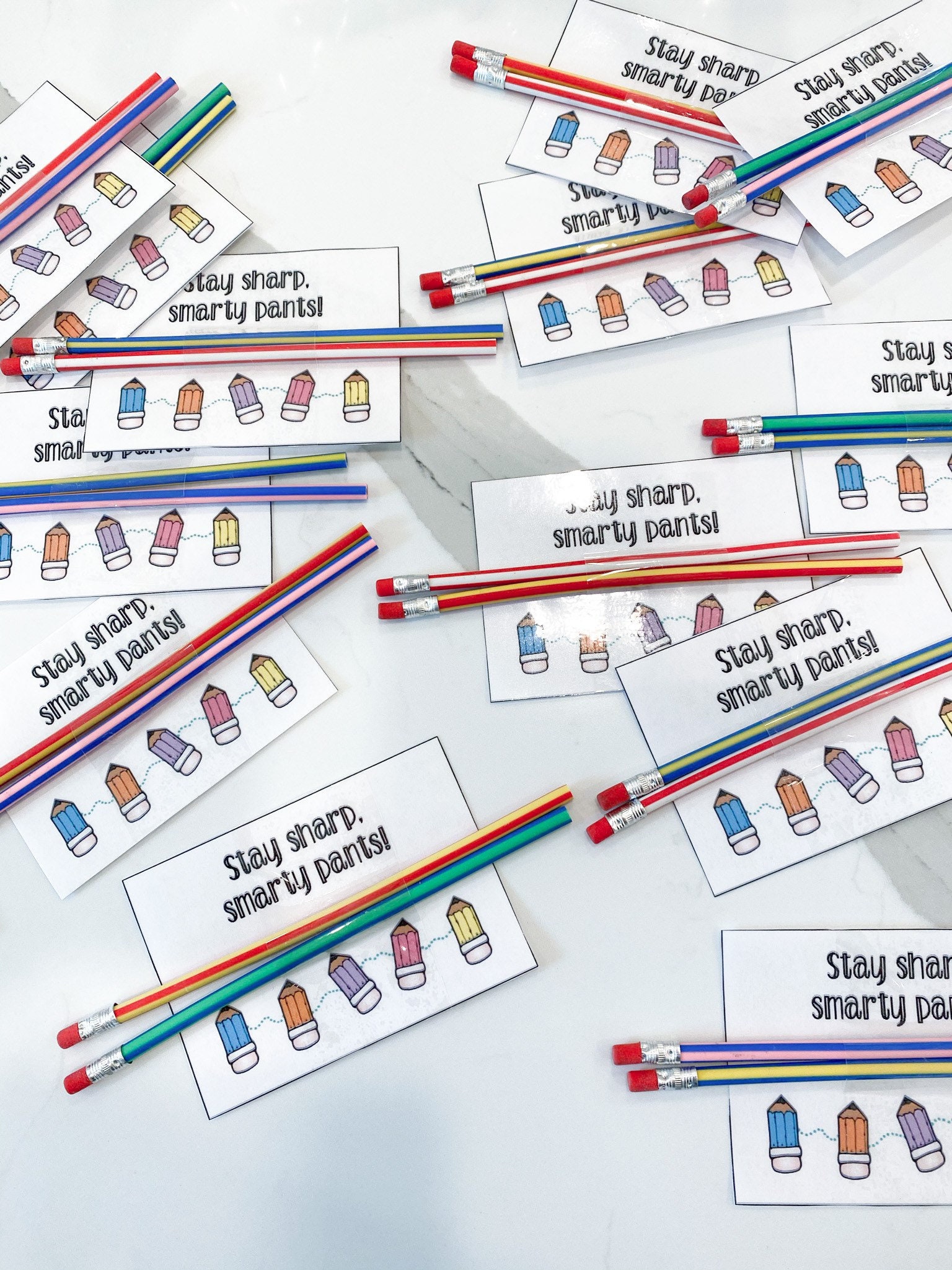 Stay Sharp, Smarty Pants! - Pencil Tag - Etsy