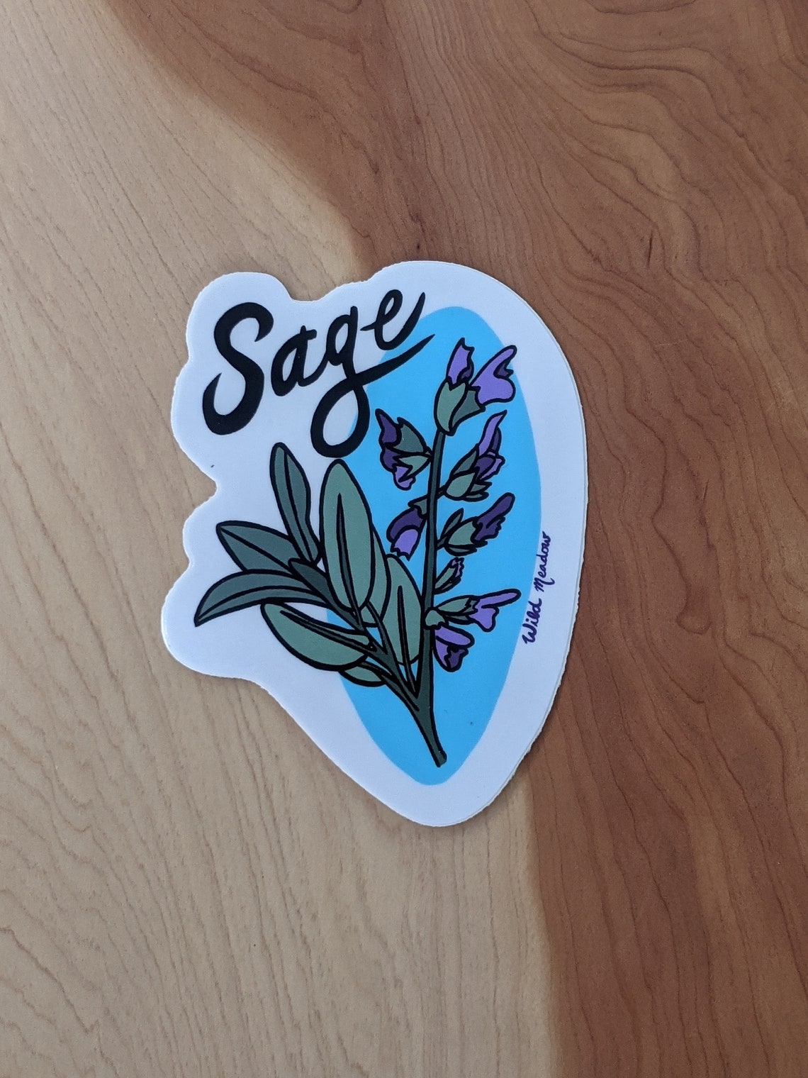 ORIGINAL ART STICKERS Magical Herbs vintage inspired | Etsy