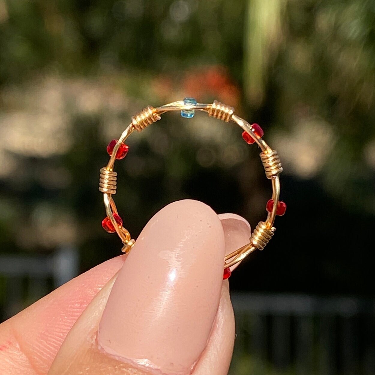 Iron Man Wire Ring - Etsy