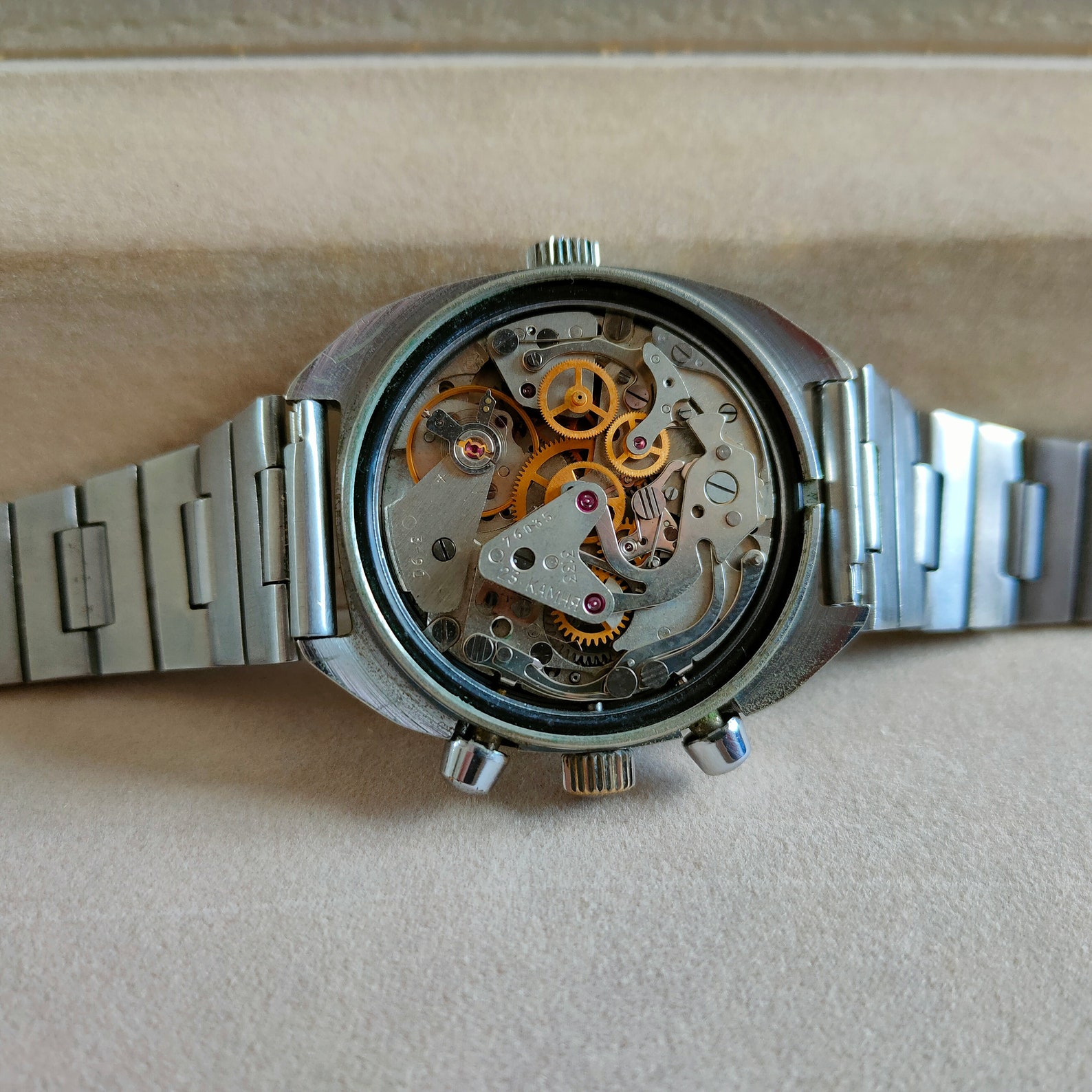 POLJOT Chronograph Watch Poljot Sturmanskie Poljot 3133 - Etsy