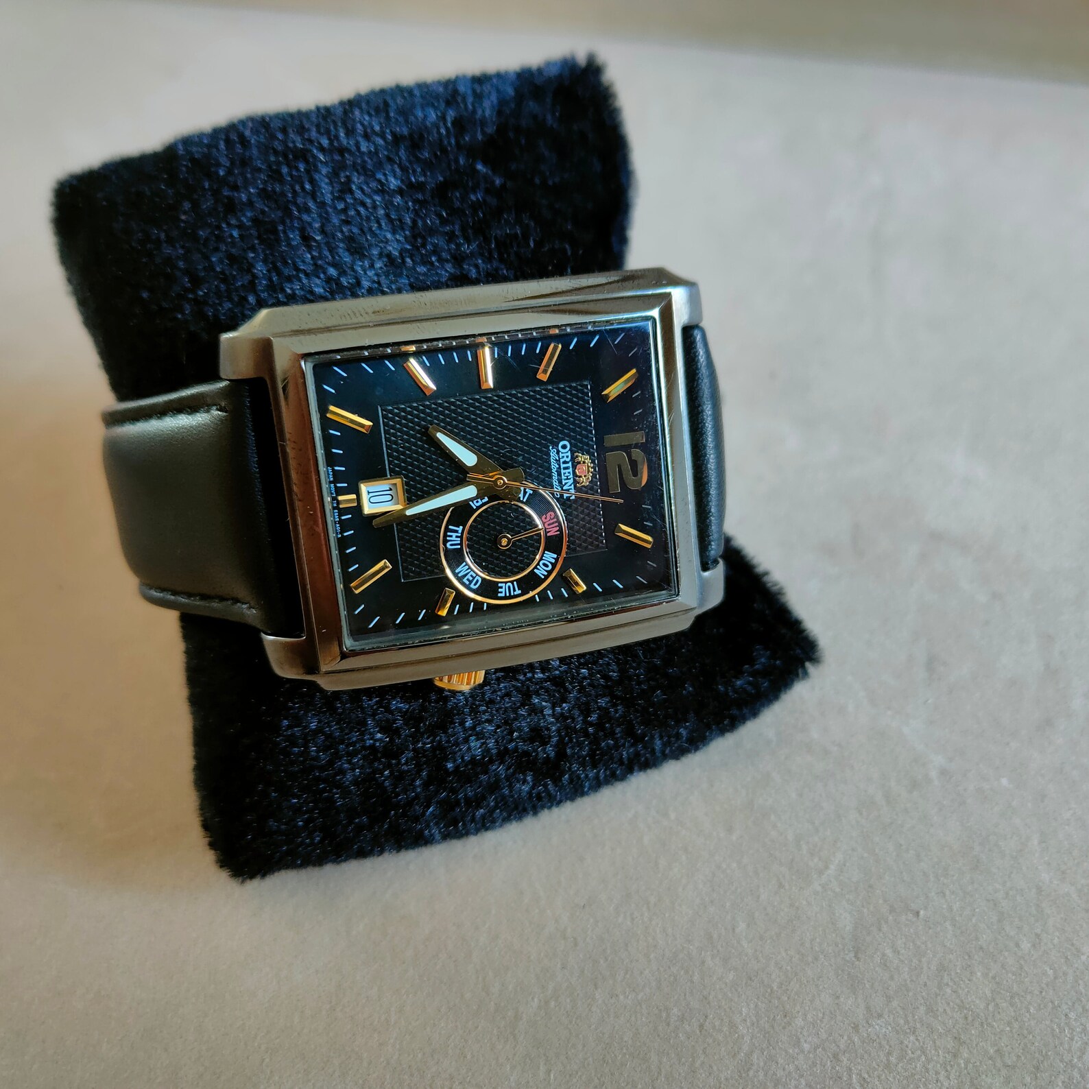 Square Orient Watch Black Classic Automatic Watch Japan - Etsy UK