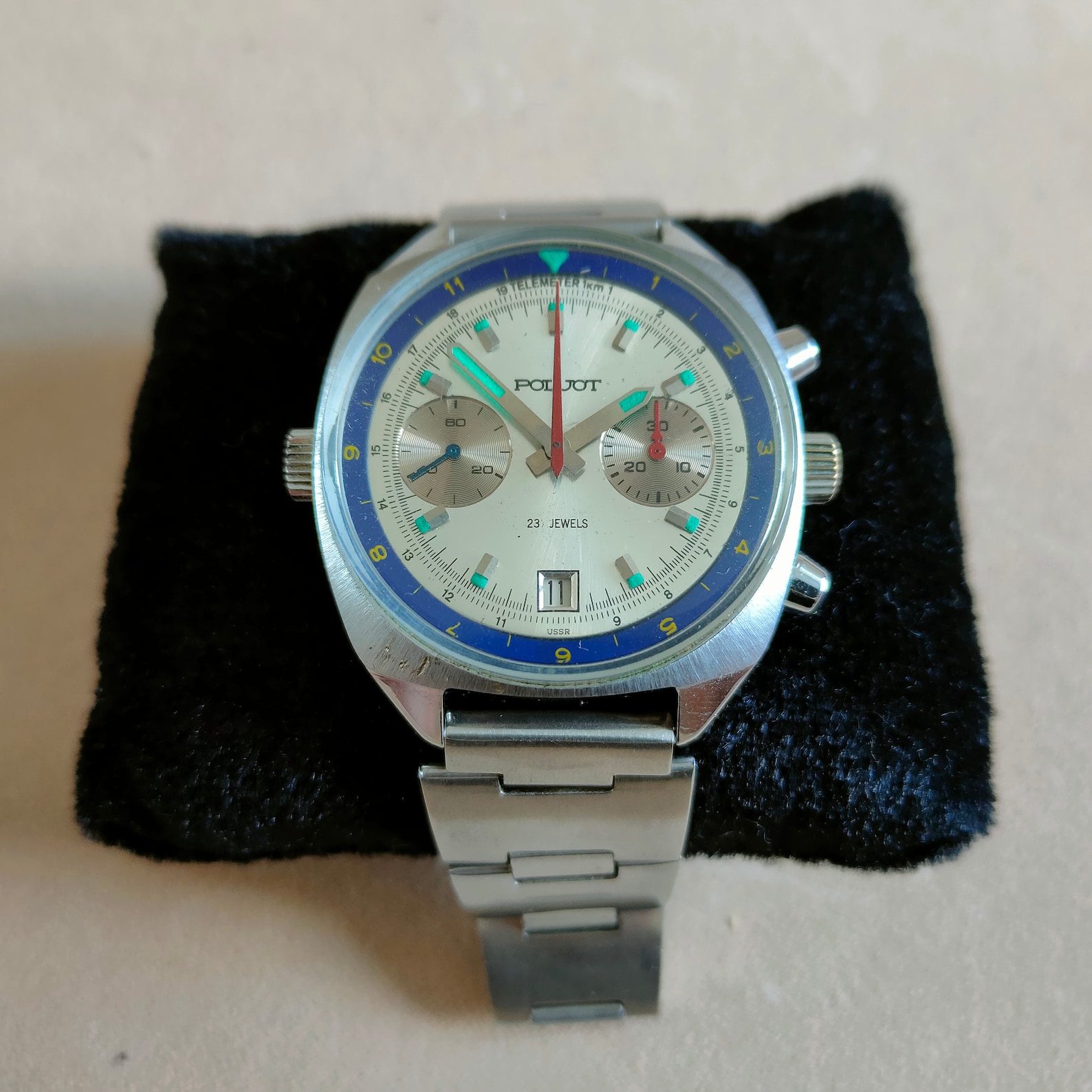 POLJOT Chronograph Watch Poljot Sturmanskie Poljot 3133 - Etsy
