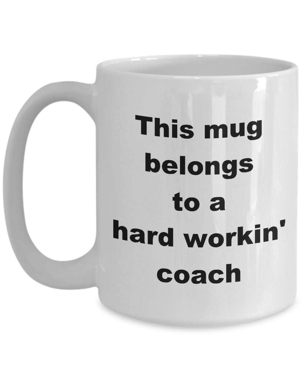 Coach of the Year Mug Best Coach Ever Coach Mug Coach Mug - Etsy