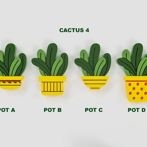 Cactus Polymer Clay Cutters | Cute Plants Clay Earring Cutters ...