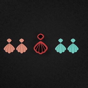 Seashell Shaped Cutters- Polymer Cutter - 3D Printed Cutter - Jewelry ...