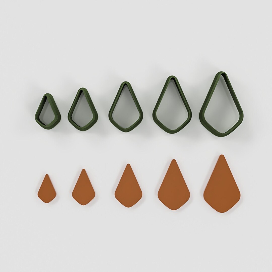 Polymer Clay Cutters Basic Shape Cutters Dome Shape Cutter 3D Printed ...