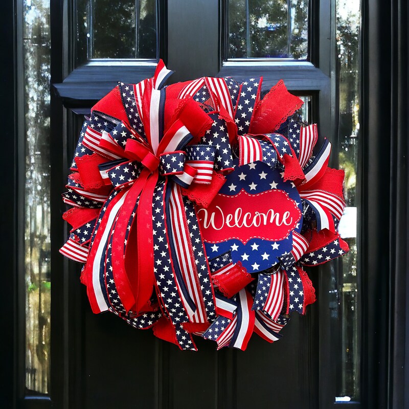 Veterans Day Wreath - Etsy