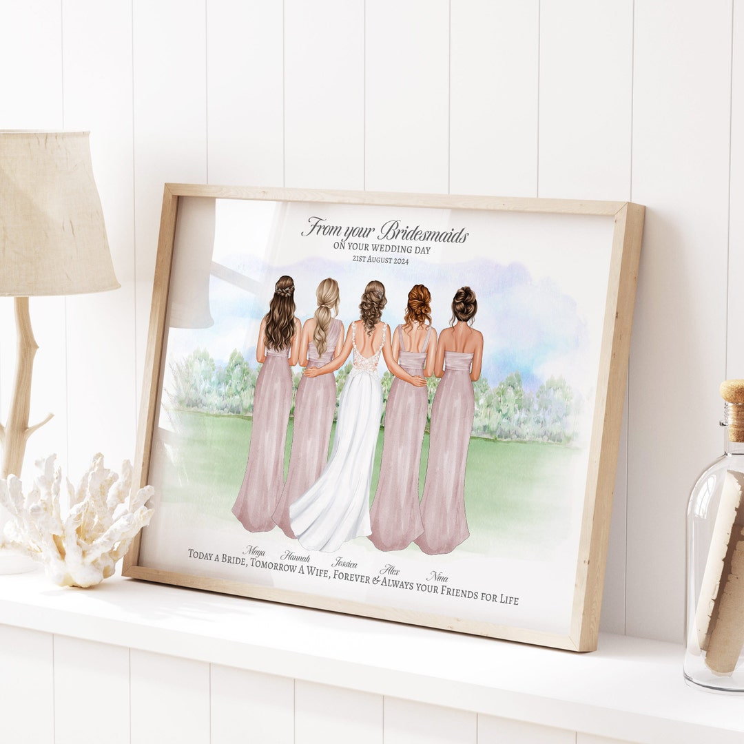 From Your Bridesmaids Gift to Bride, Bride to Be Gift, Bridal Party ...