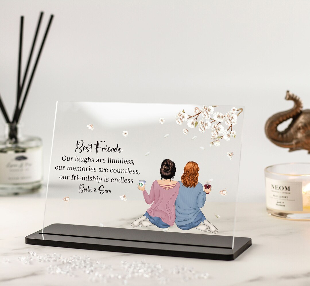 Birthday Gifts for Best Friend Custom Portrait Print; Celebrate ...