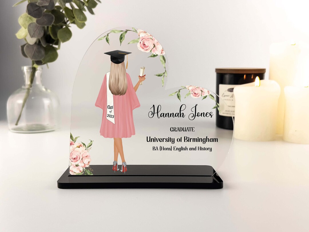 Graduation Gifts, Personalised Grad Gift for Her, Best Friend, Daughter ...
