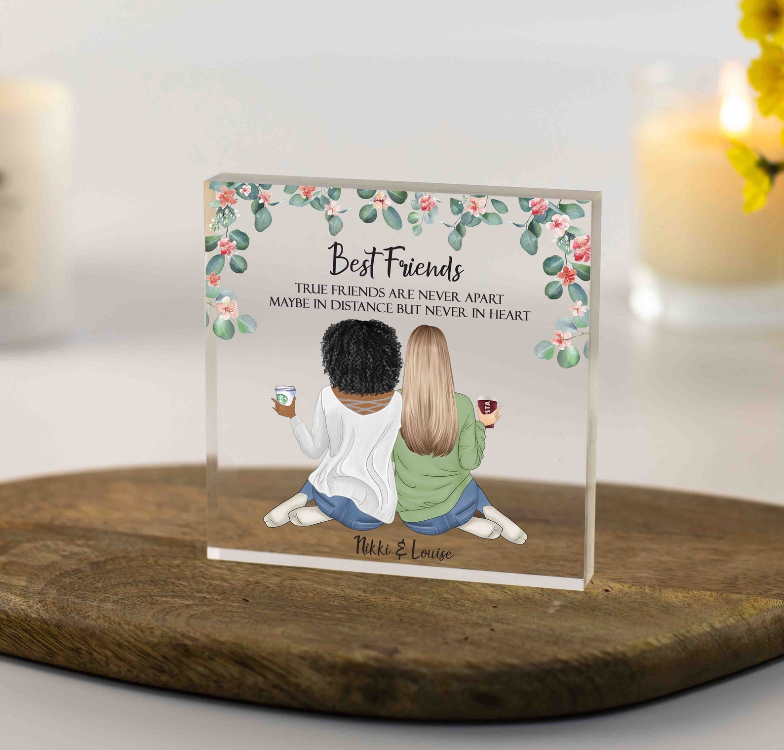 Personalised Best Friend Gift, Soul Sisters Gift, Friend Letterbox Gift ...