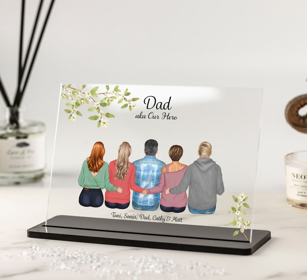 Personalised Father's Day Gift, Gift From Daughter Son, Custom Dad ...