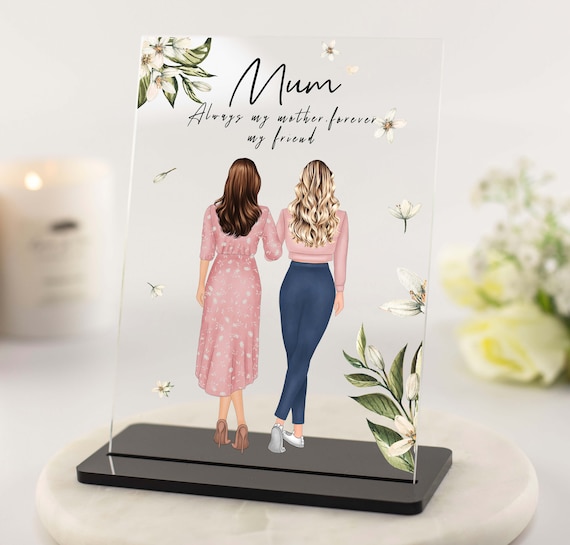 Mothers Day Gift Personalised Mum Gift Mum Birthday Gift Personalised Gift for Mum Mother and Daughter Print Gift from Daughter