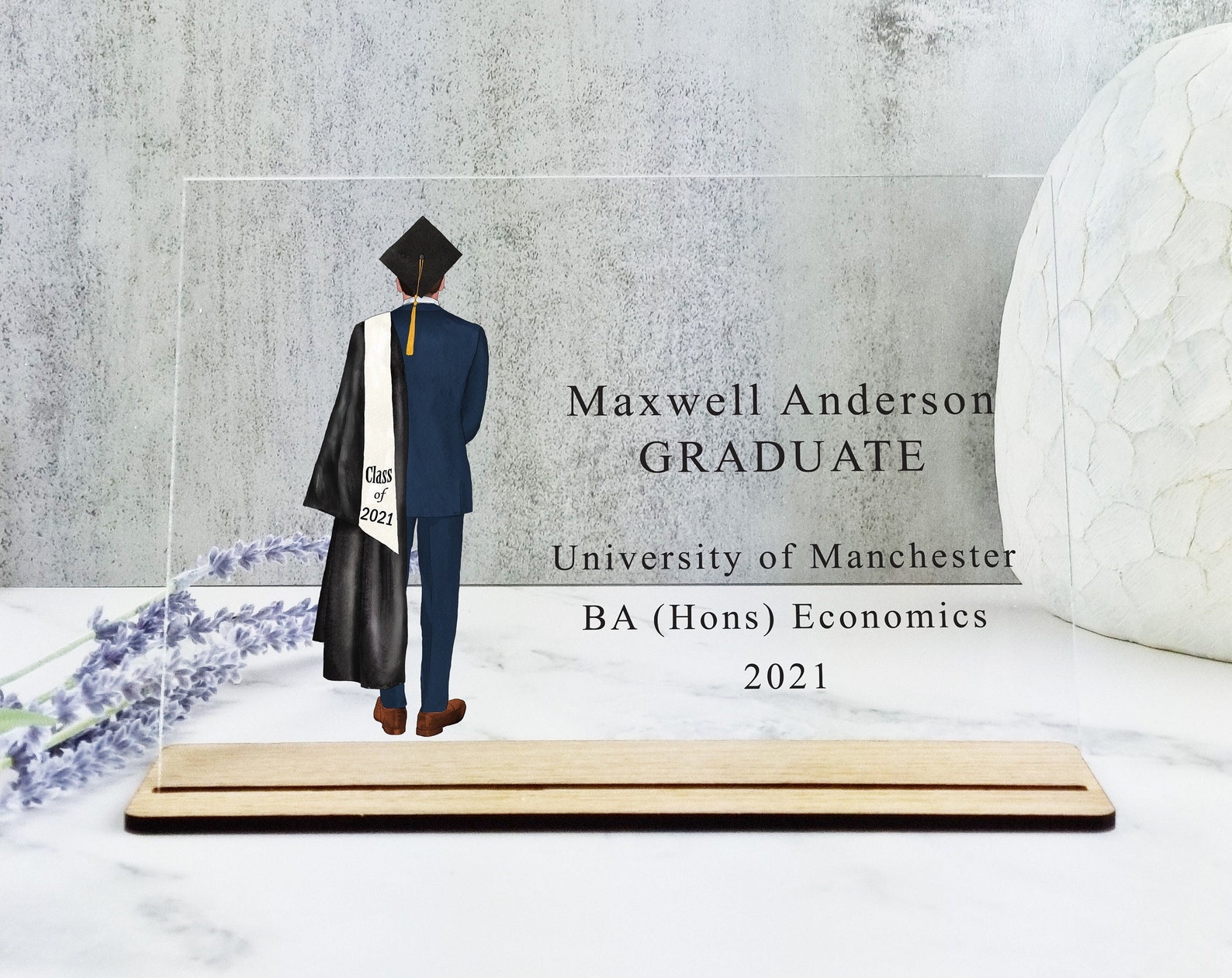 Male Graduation Giftpersonalised Printcongratulationsclass - Etsy UK