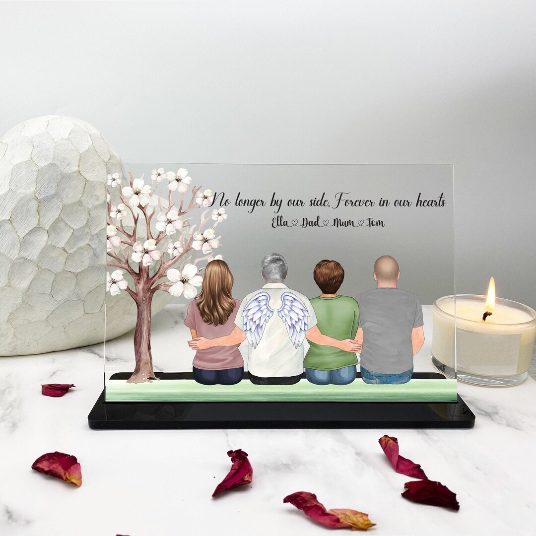 Memorial Gift, Family Print, Christmas Gift for Mum, in Loving Memory ...