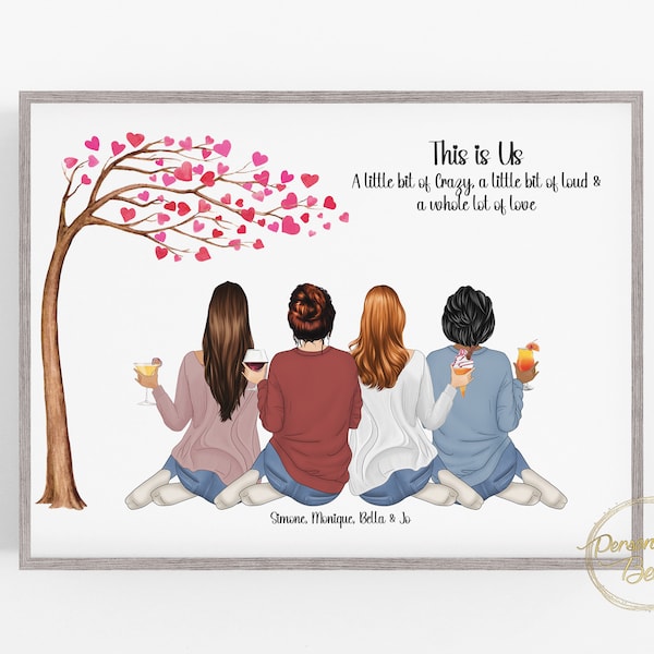 Four Sisters Art - Etsy