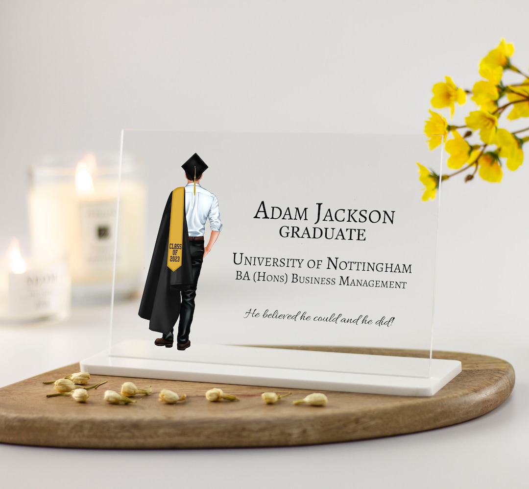 Graduation Gift for Him, Male Graduation Gift, Graduation Gifts ...