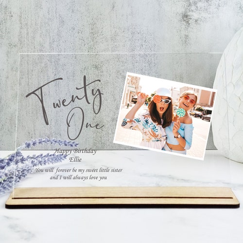 Personalised 21st Birthday Gift for Her Custom 21st Birthday - Etsy