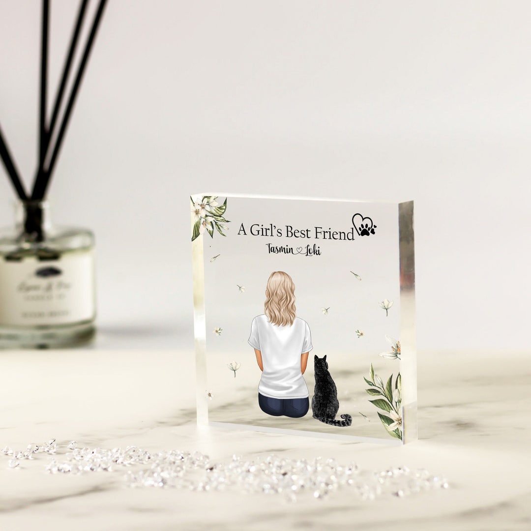 Owner and Pet Custom Print, Pet Portrait, Pet Remembrance Gift, Pet ...