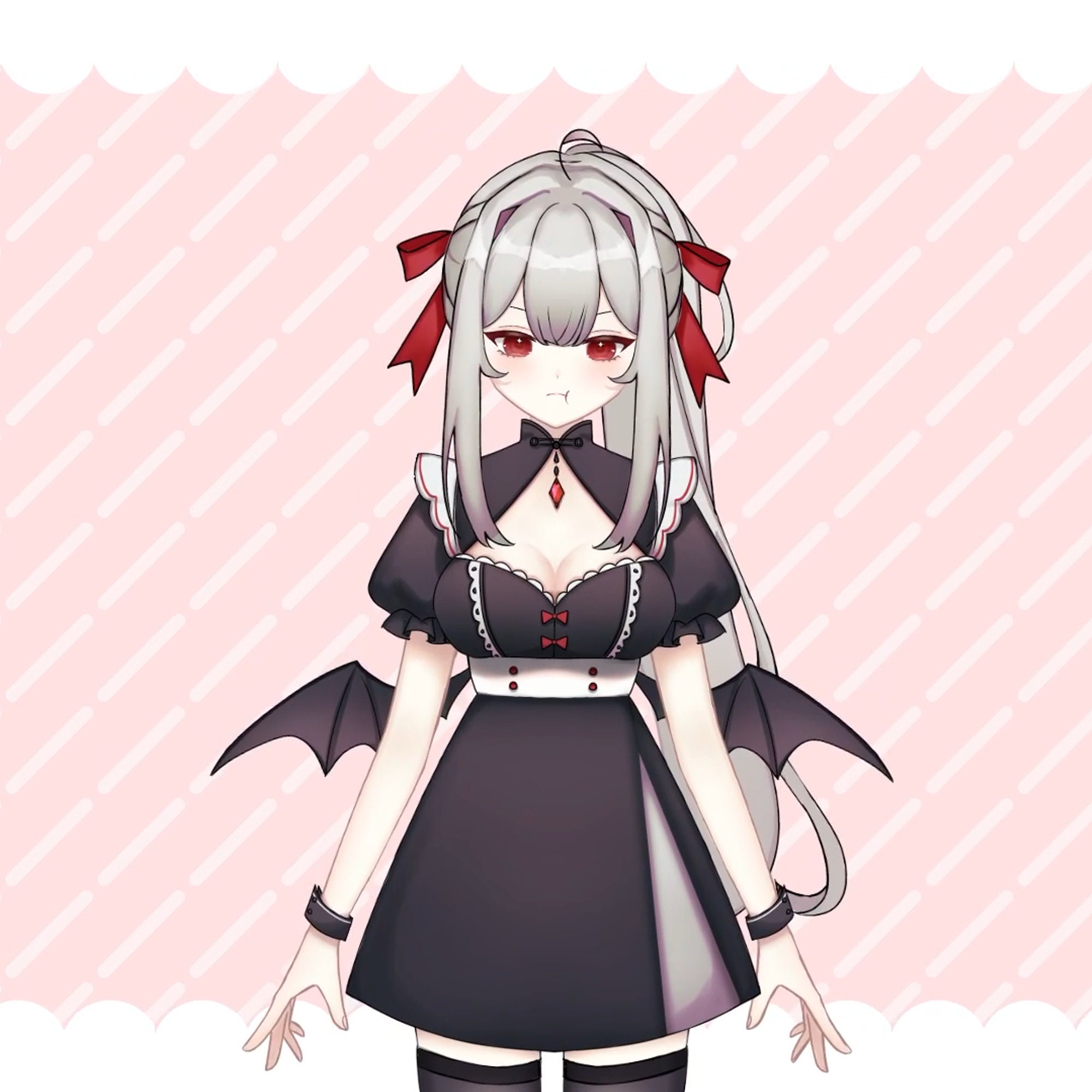 Premade Vtuber Model Cute Anime Girl / 2 Expressions / for - Etsy Canada