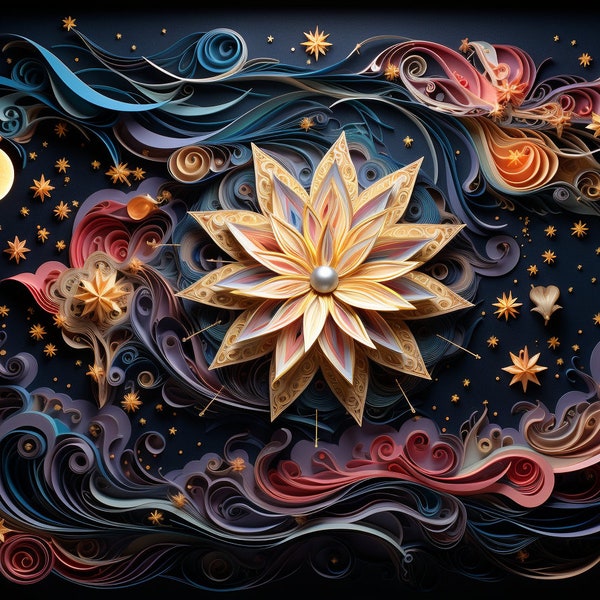 Layered Paper Art - Etsy