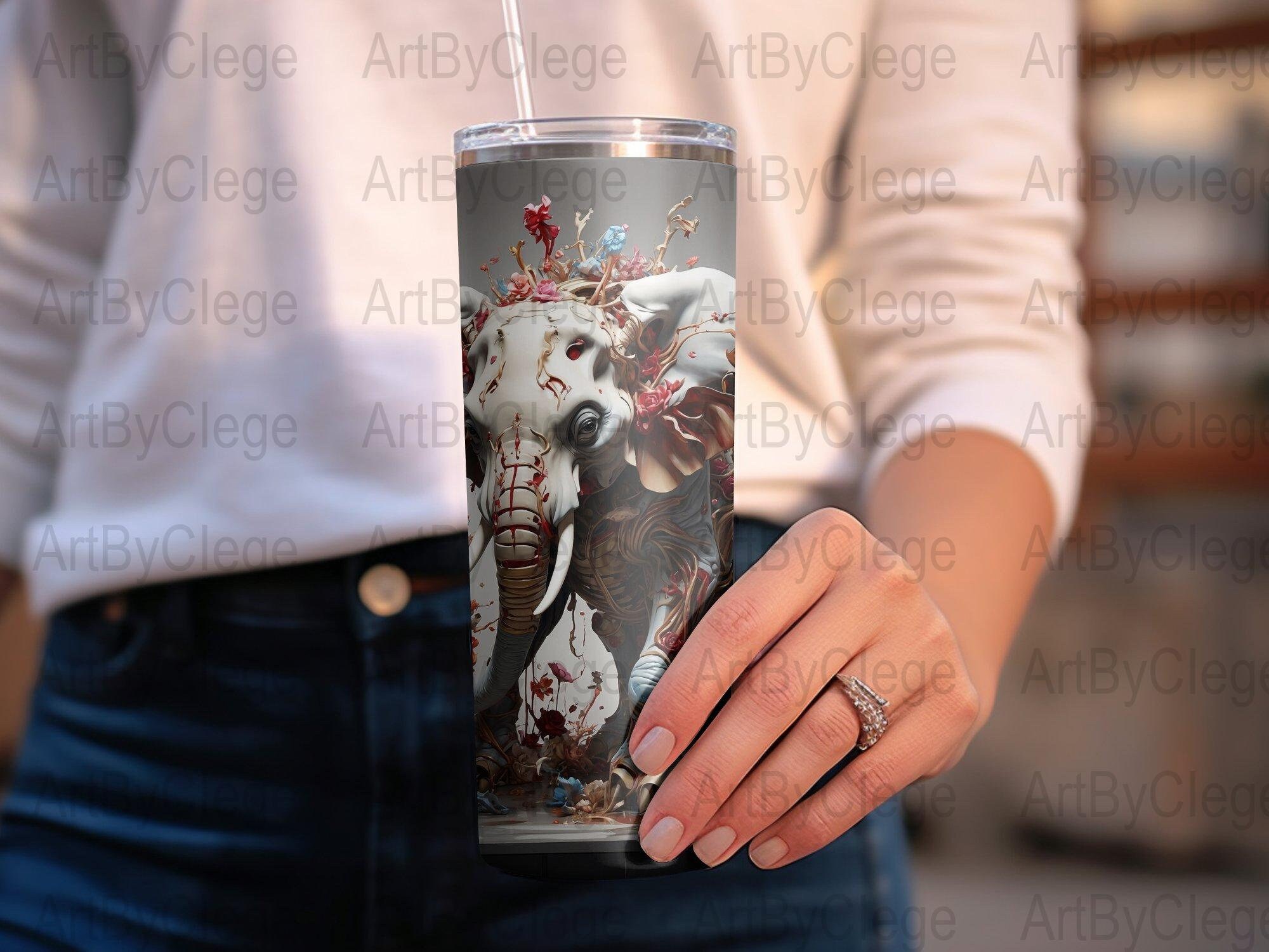 Exploded Anatomy Art by Nychos, Digital Elephant Dissection ...