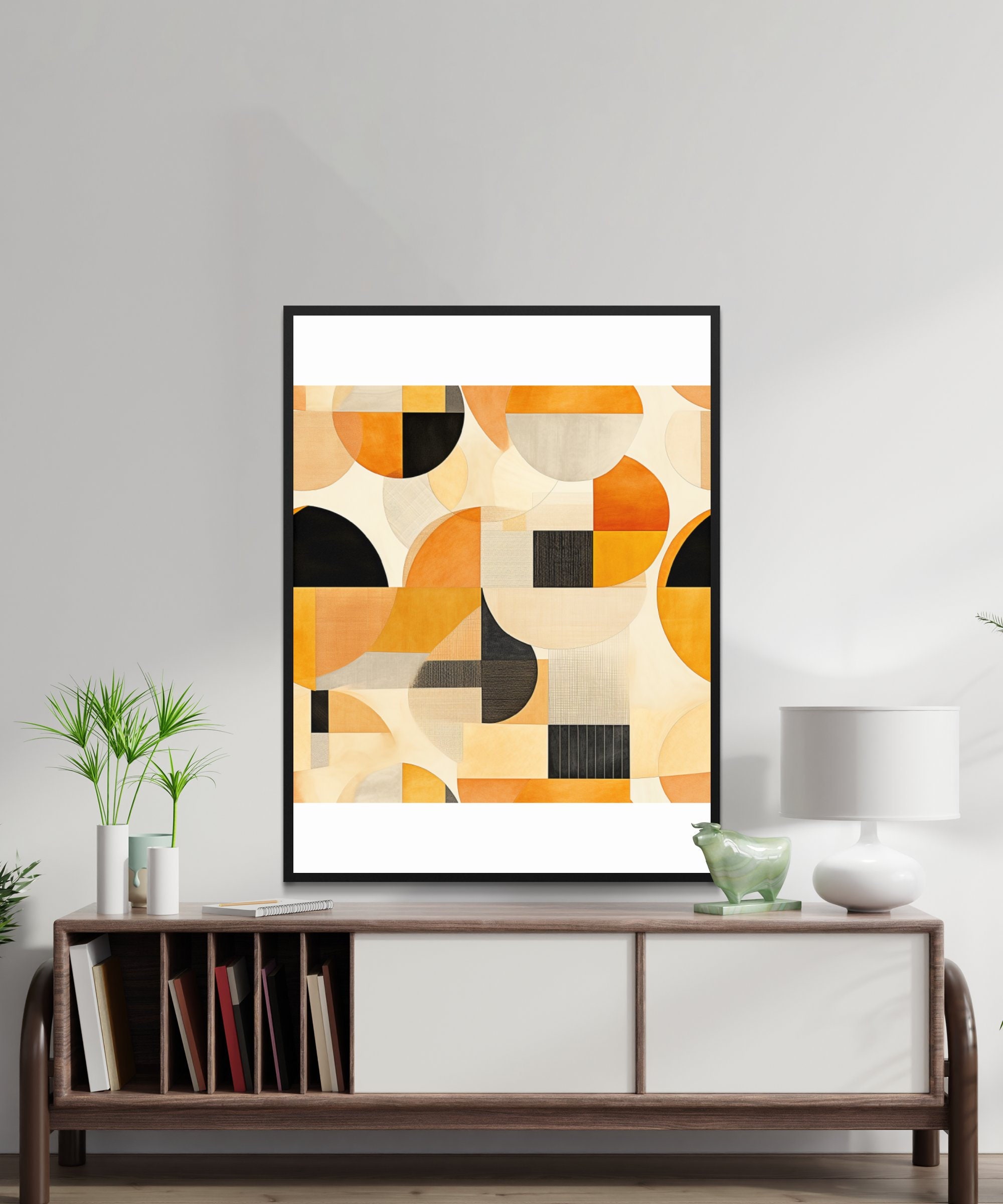 Geometric Shapes Wall Art Png Download Wall Art Png Download - Etsy