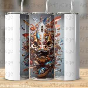 Exploded View Animal Artwork by Nychos, Intricate Animal Anatomy Poster ...