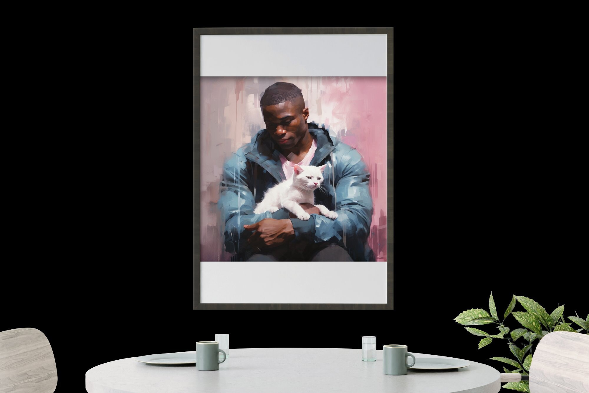 Nigerian Adonis: Hoodie-clad Bodybuilder Embracing Elegance With a ...