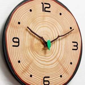 Tree Ring-like Acrylic Wall Clock home Gift Home Décor Geometricgift ...