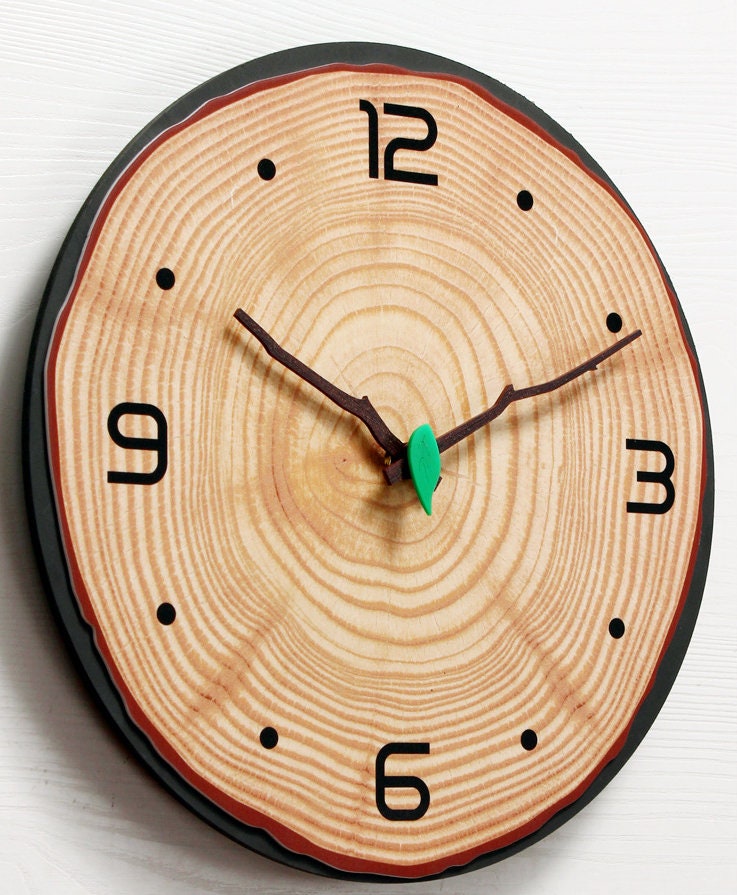Tree Ring-like Acrylic Wall Clock home Gift Home Décor | Etsy