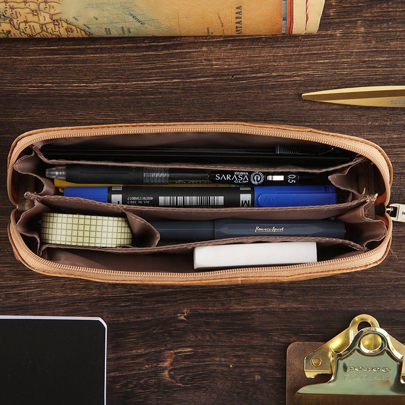 Paper-like Big Capacity Pencil Case Multi Purpose Teacher | Etsy