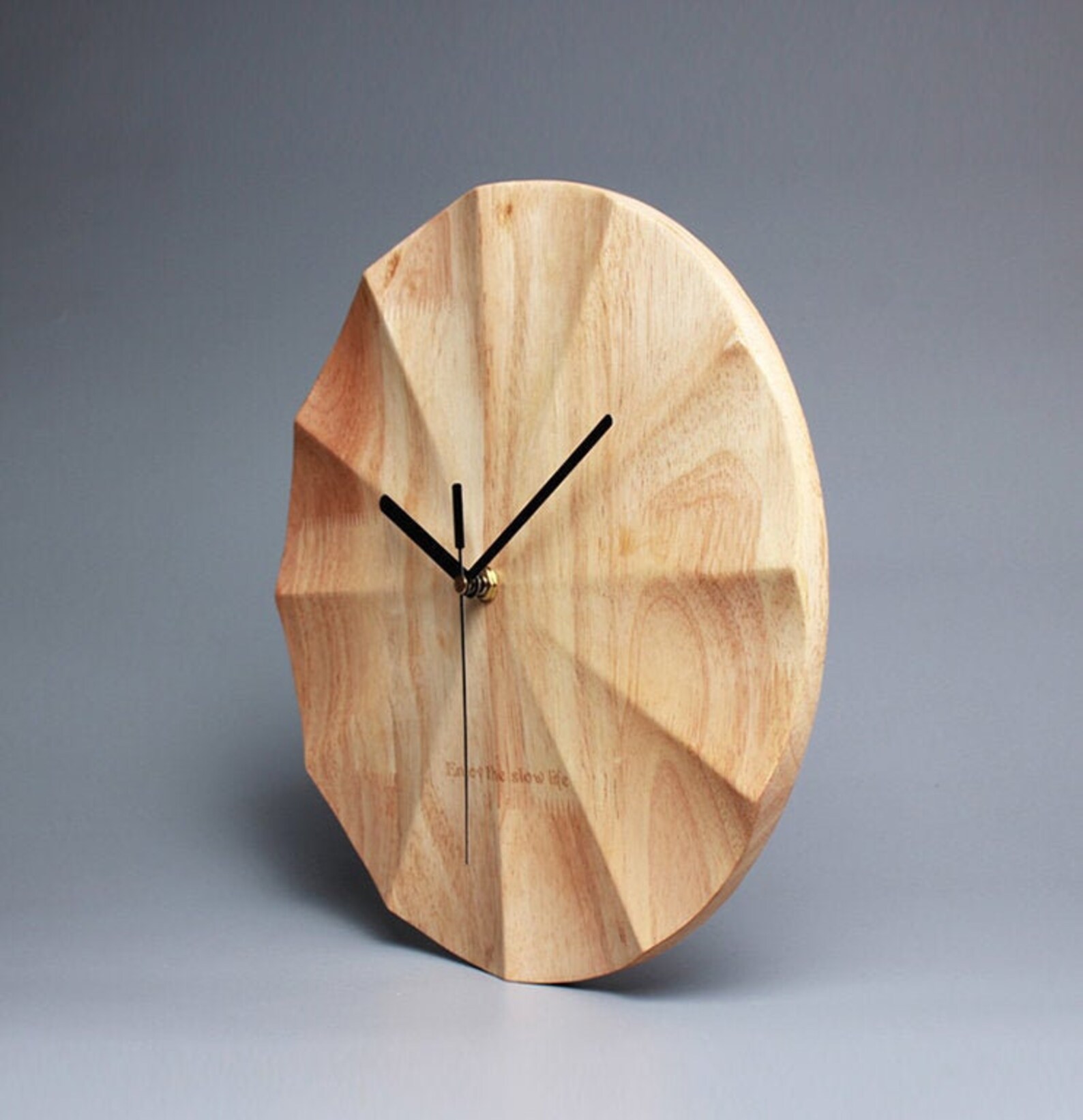 Raw Rustic Wooden Wall Clock home Gift Home Décor | Etsy