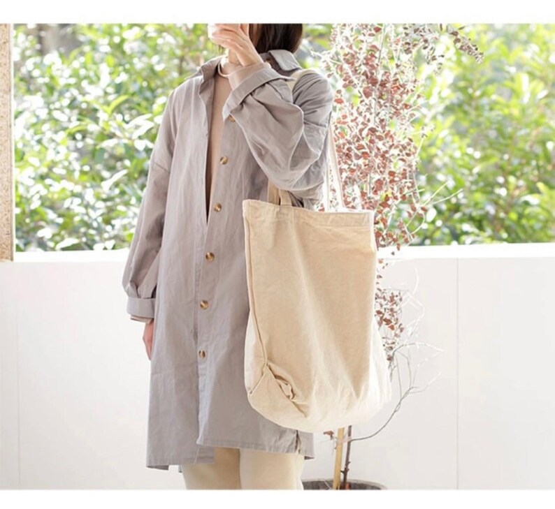 Totebag With Simple Design Eco Tote Bag Eco Friendly - Etsy