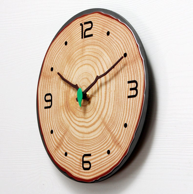 Tree Ring-like Acrylic Wall Clock home Gift Home Décor | Etsy