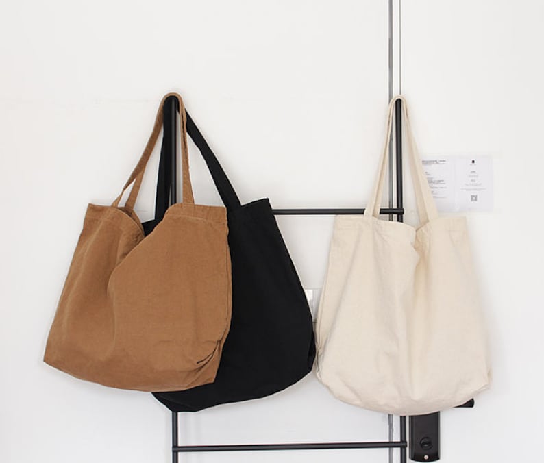 Totebag With Simple Design Eco Tote Bag Eco Friendly - Etsy